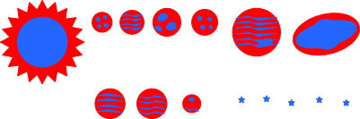 Wooden Space Solar System for a five year old | Free Files - Atomm