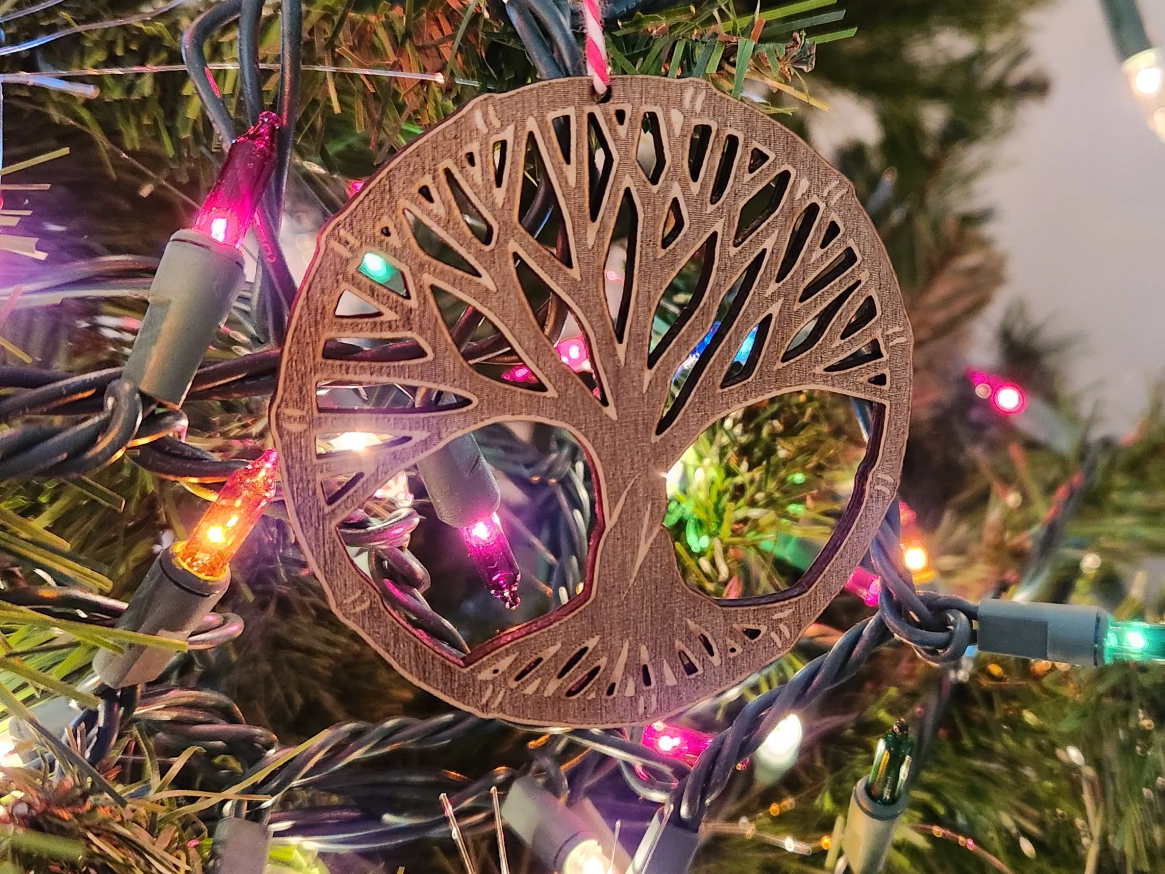 A Tree of Life Christmas Ornament | Free Files - Atomm