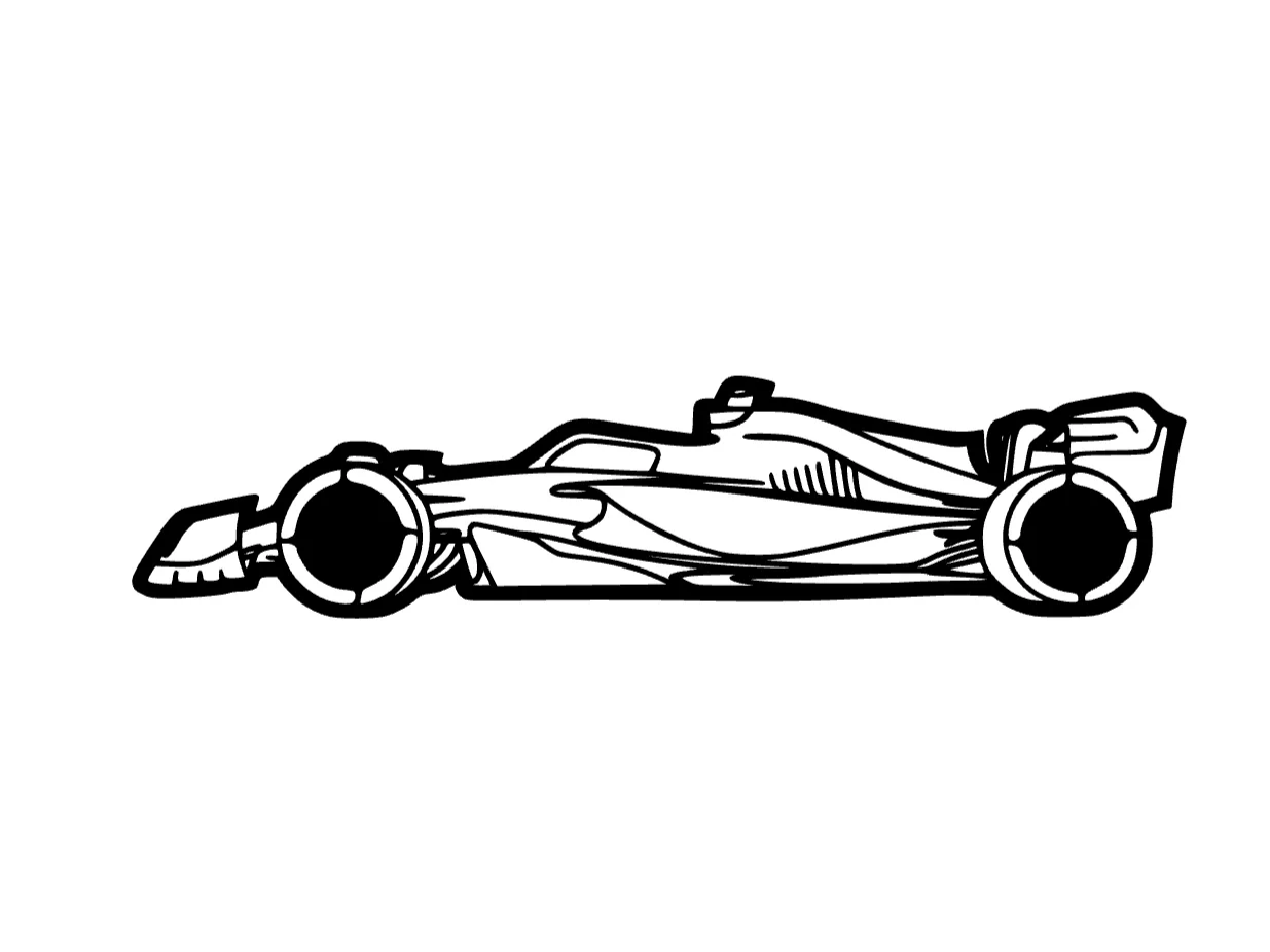 F1 car wall deco | Free Files - Atomm