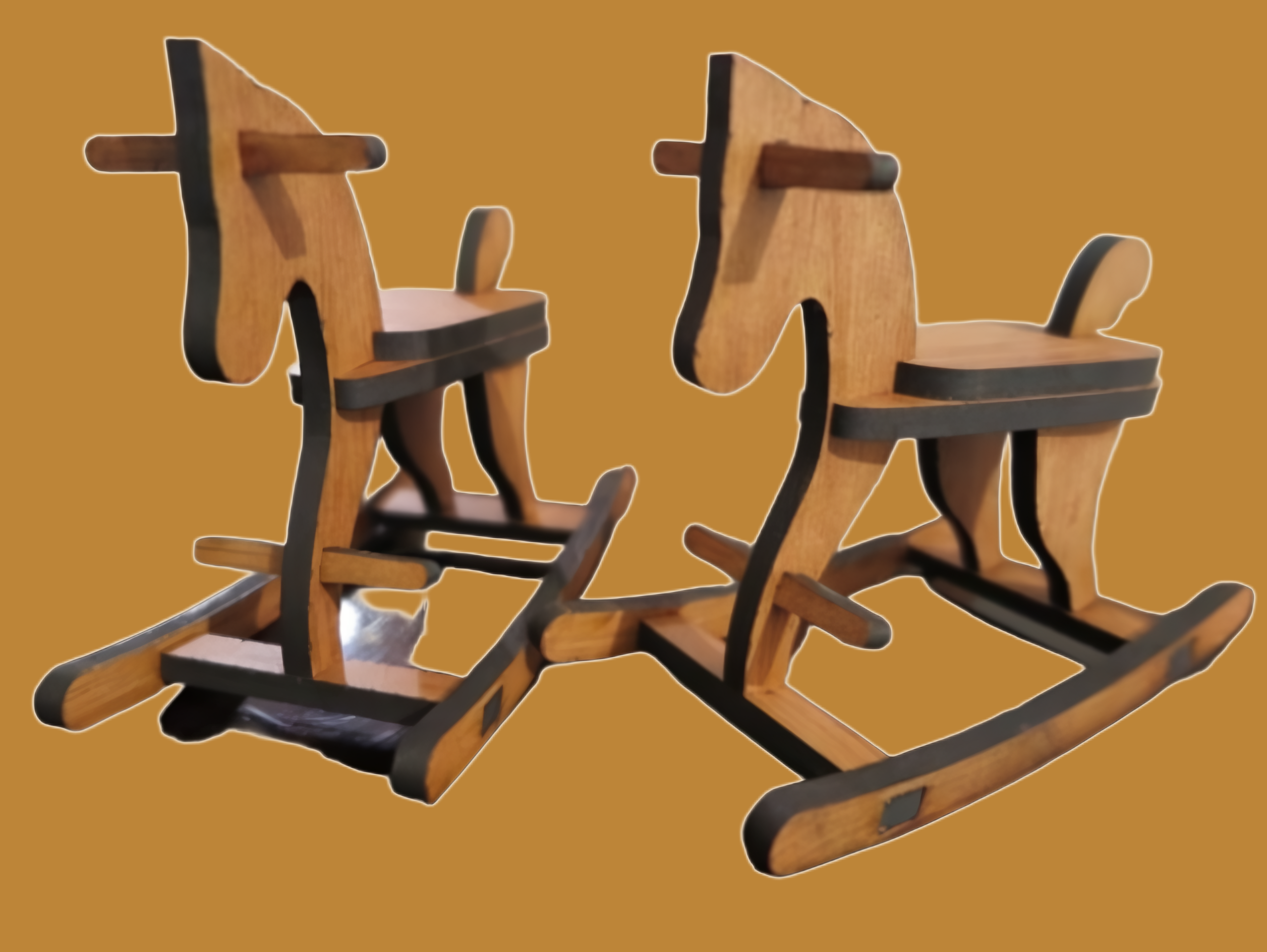 Laser Cutting Rocking Horse DXF File | Free Files - Atomm