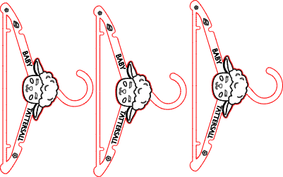 super cute babyhangers | Free Files - Atomm