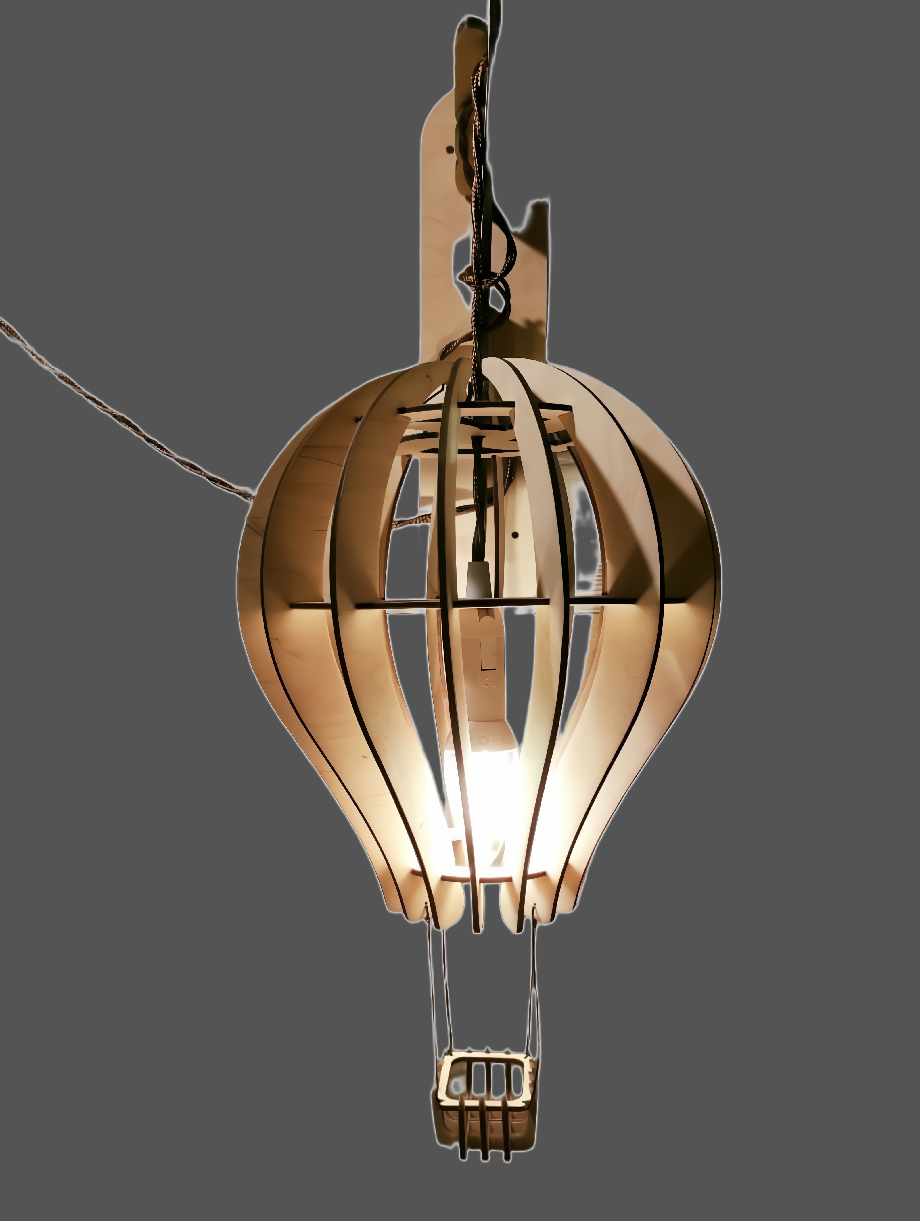 Laser Cut Balloon Lamp Free Vector | Free Files - Atomm