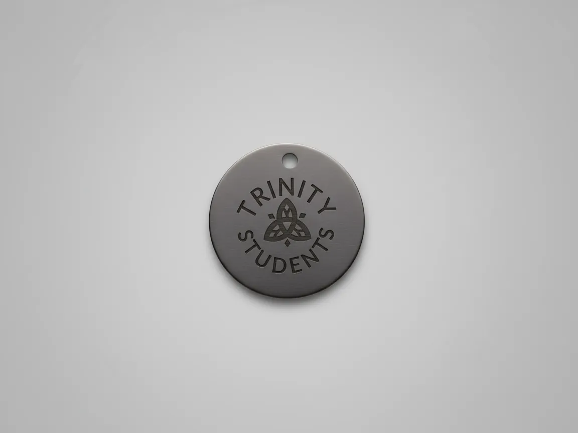 Laser cut and engrave | Trinity Student Keychain | Free Files - Atomm