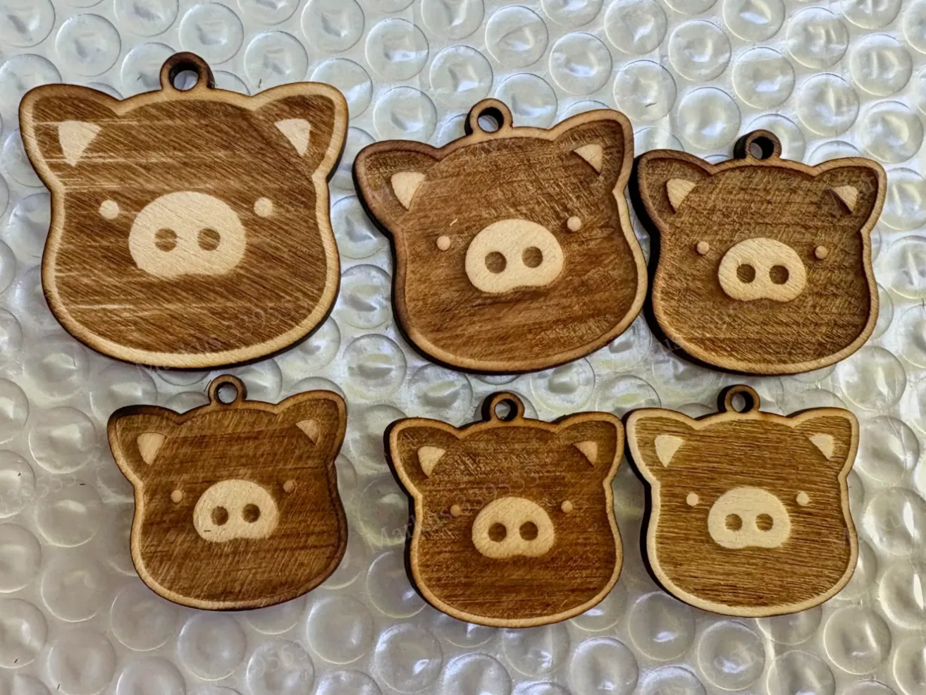 Mini Pig Charm – Cute Design for All Sizes and Materials | Free Files ...
