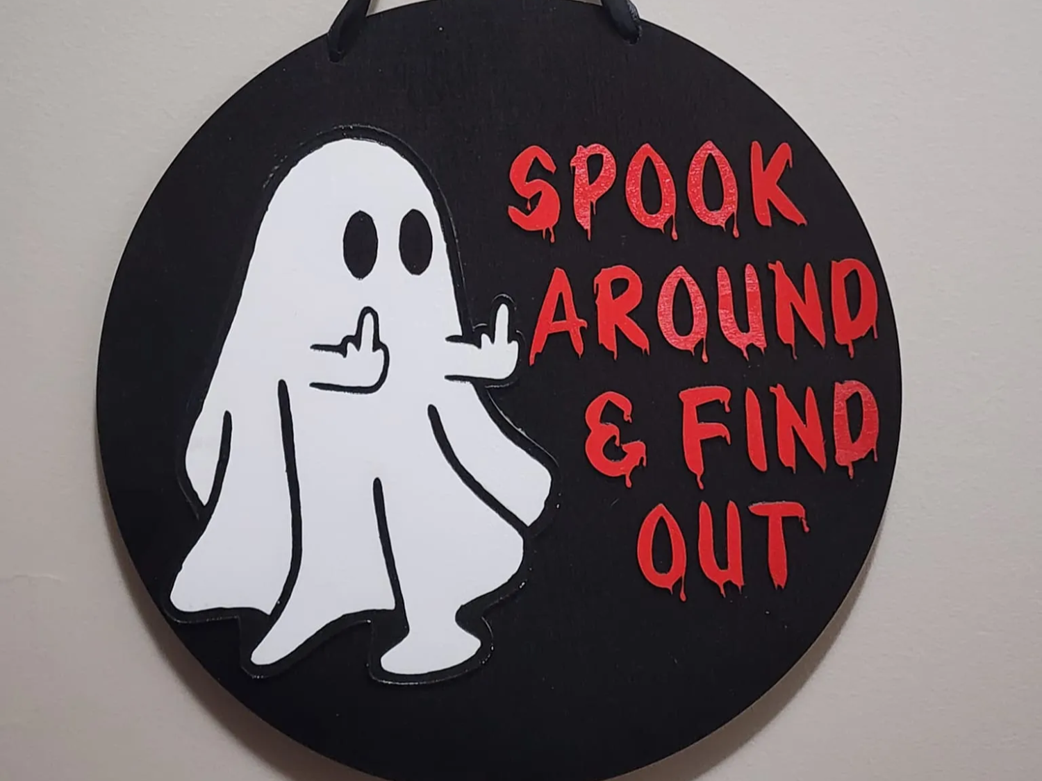 Spook Around& Find Out Halloween Decor | Free Files - Atomm