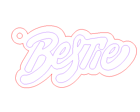 Bestie mirror key chain | Free Files - Atomm