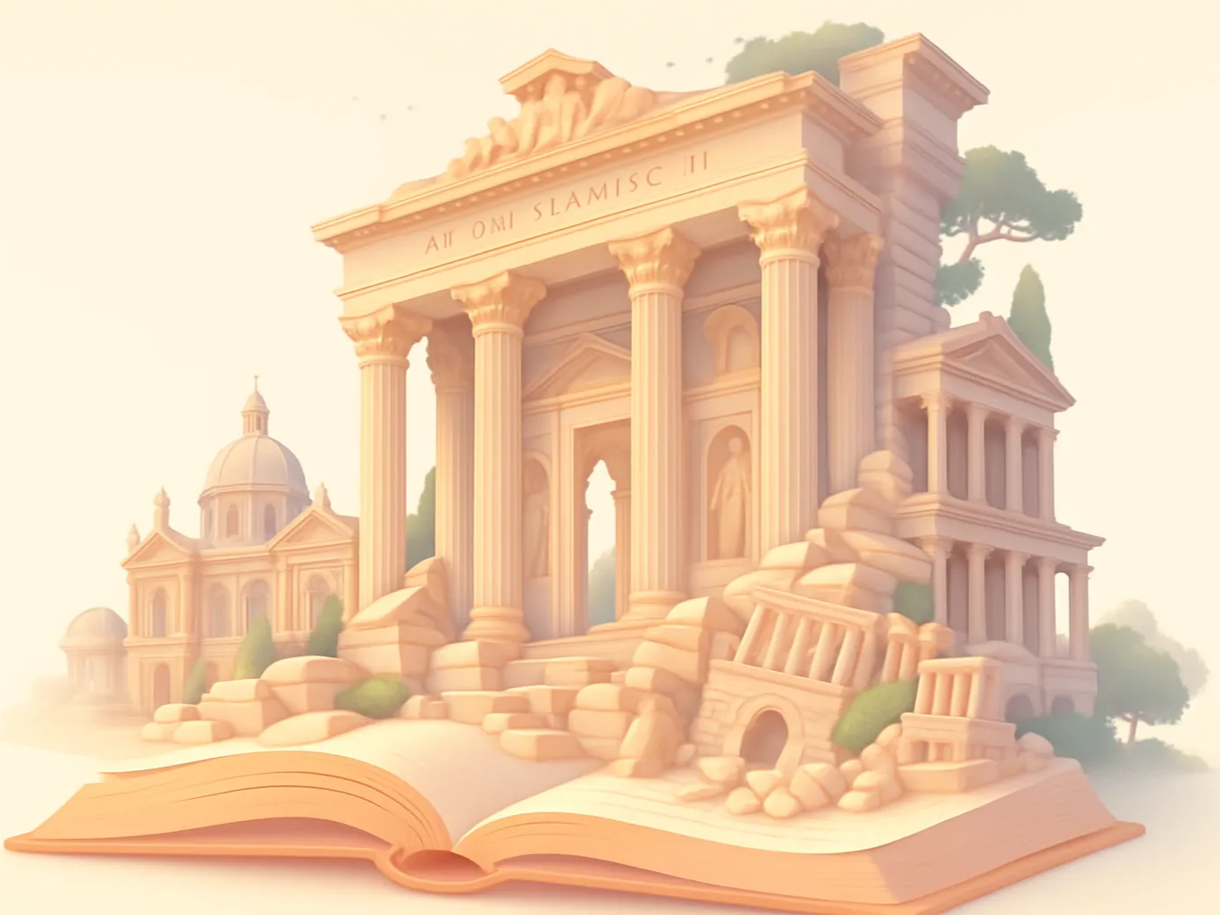 Laser cut and engrave | 3D Printed Ancient Roman Architecture Pop-Up ...