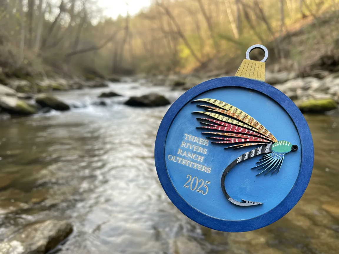 Laser Cut Fishing Fly Ornament | Free Files - Atomm