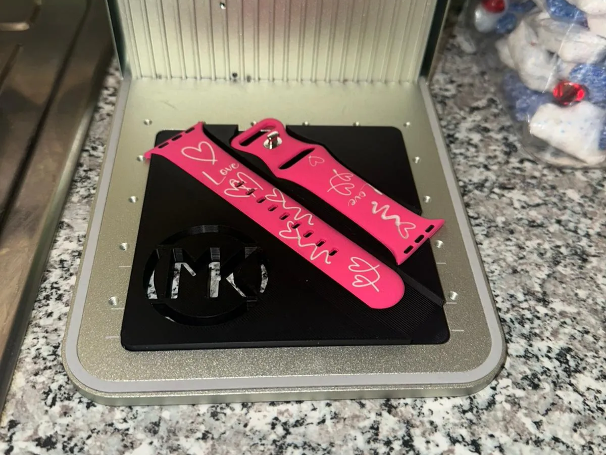 Silicone Apple Watch Band Jig for xTool F1 | Free Files - Atomm