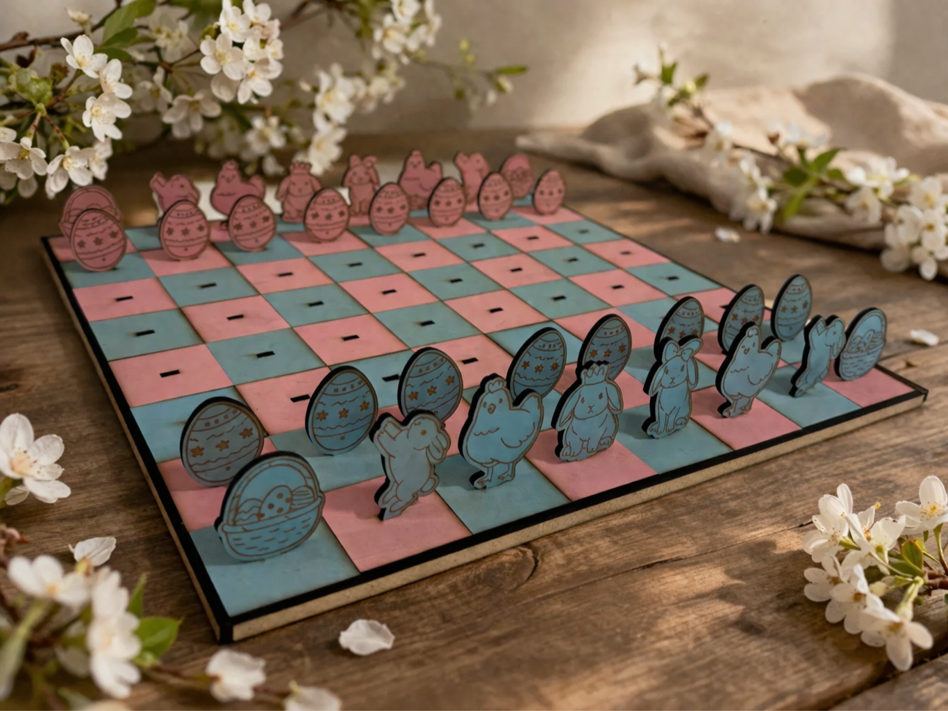 Easter Chess Set | Free Files - Atomm