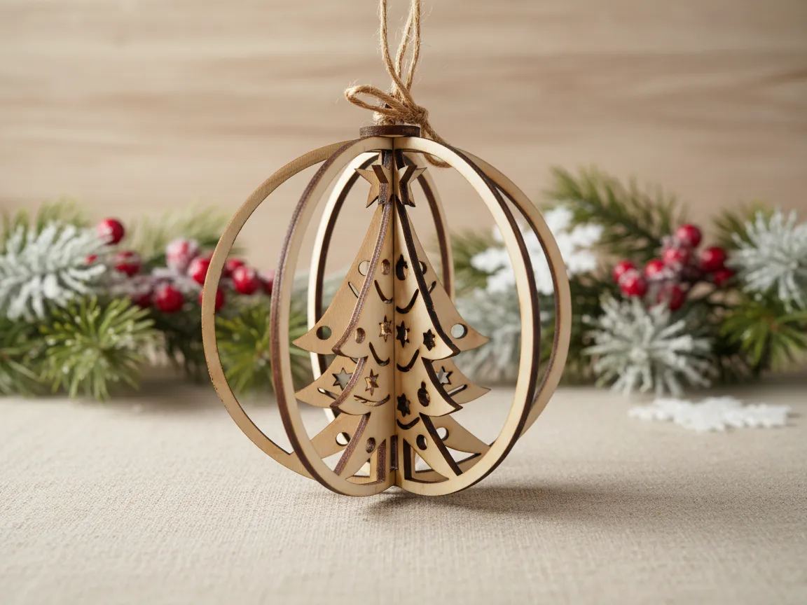 3D Christmas tree bauble | Free Files - Atomm