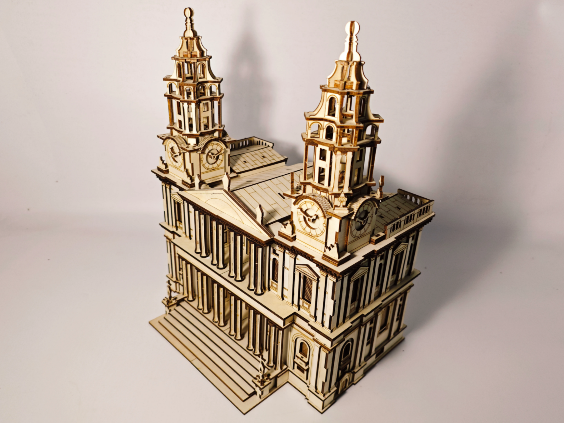 Laser cut and engrave | Laser Cut Wooden Architectural Model of ...