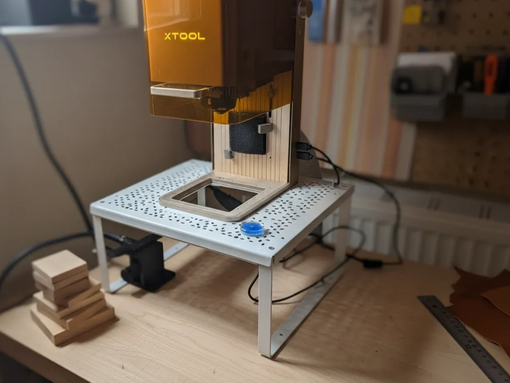 Use IKEA Variera shelf insert as tool for XTool's F2 | Free Files - Atomm