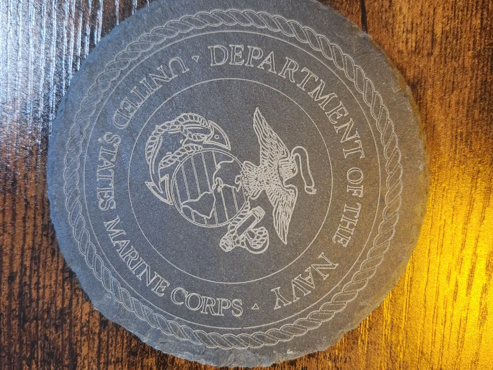 USMC round Coaster for F2 using IR | Free Files - Atomm