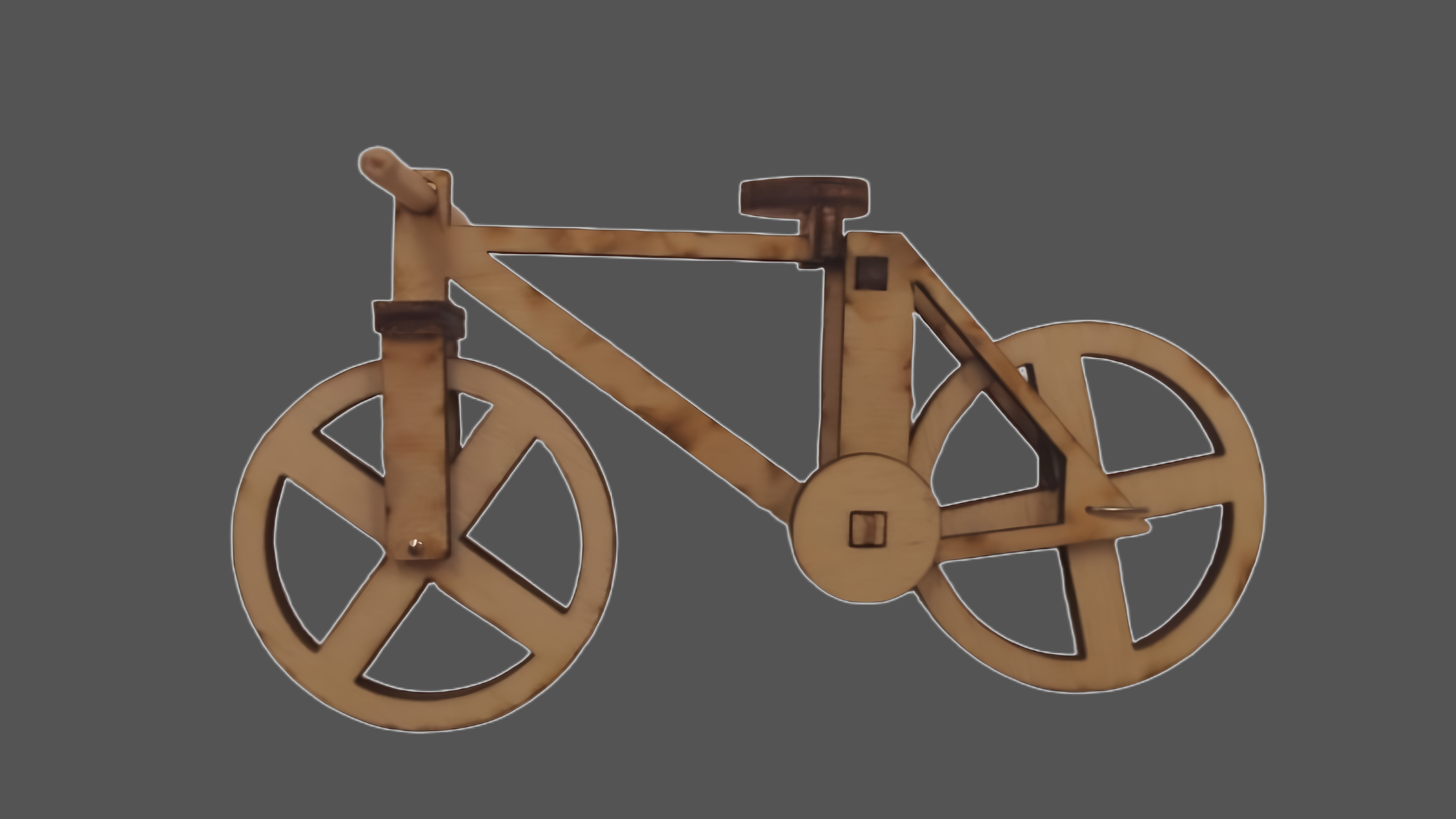 Laser Cut Miniature Bicycle DXF File | Free Files - Atomm