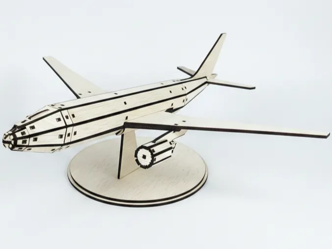 Wooden Airplane Airbus 330-200 Display | Free Files - Atomm