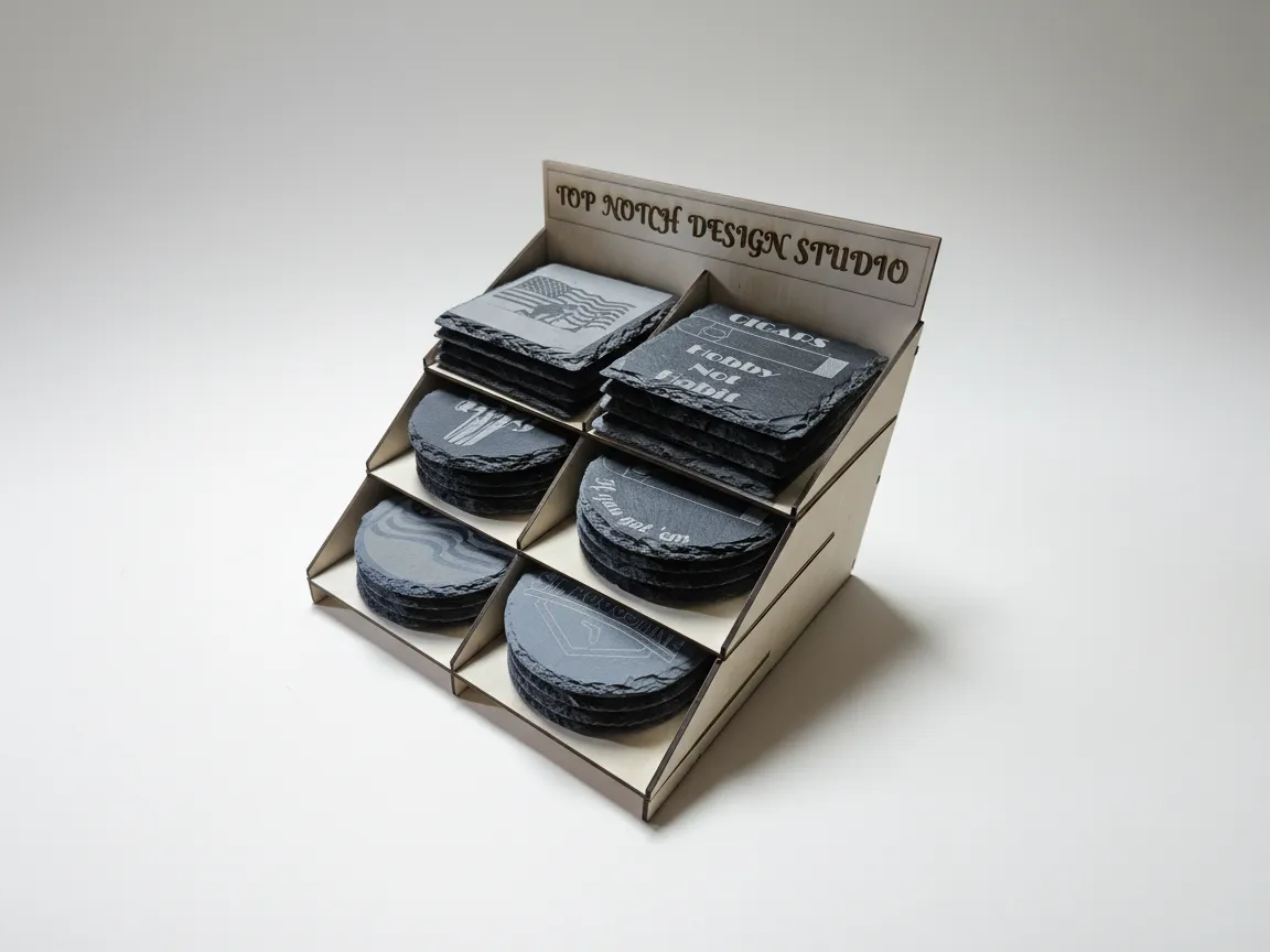 Coaster Display - 6 Set | Free Files - Atomm