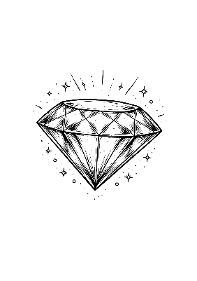 Laser Engraved Metal Pendant with Diamond Design | Free Files - Atomm