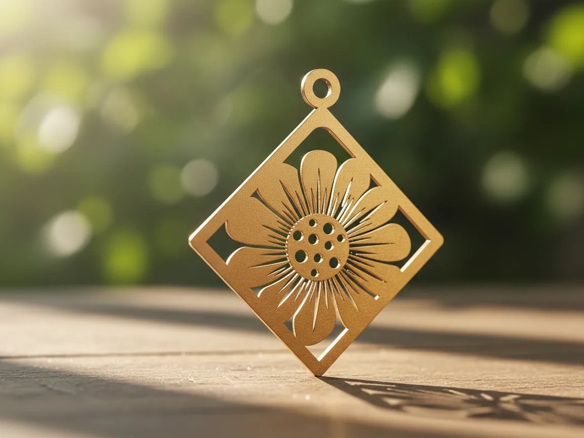 Geometric Flora Collection Earrings | Free Files - Atomm