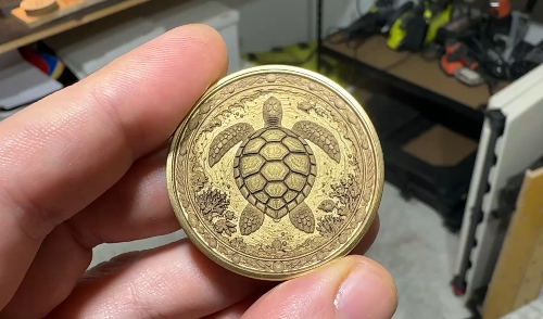 turtle challenge/commemorative coin