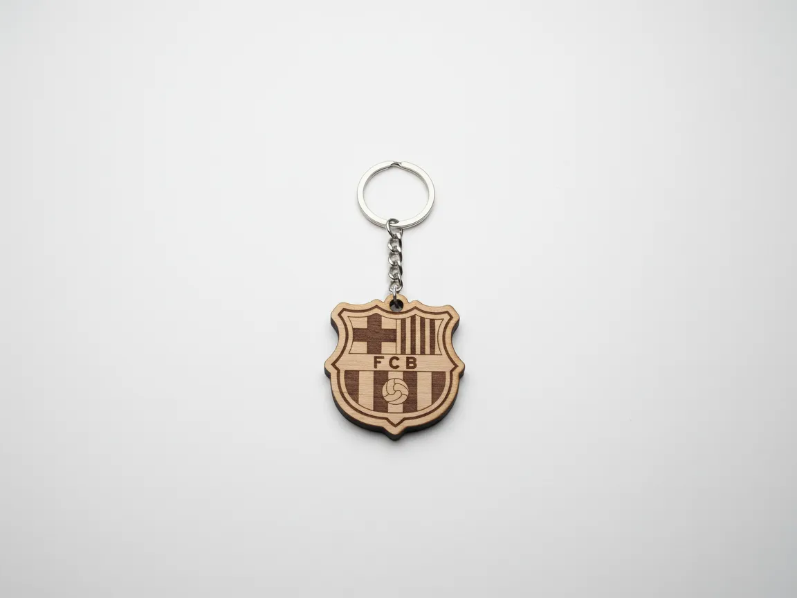 FC Barcelona Football Club Logo Keychain | Free Files - Atomm