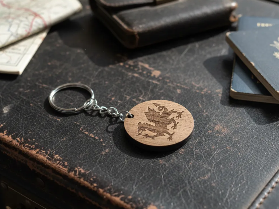 Welsh Dragon keychain | Free Files - Atomm