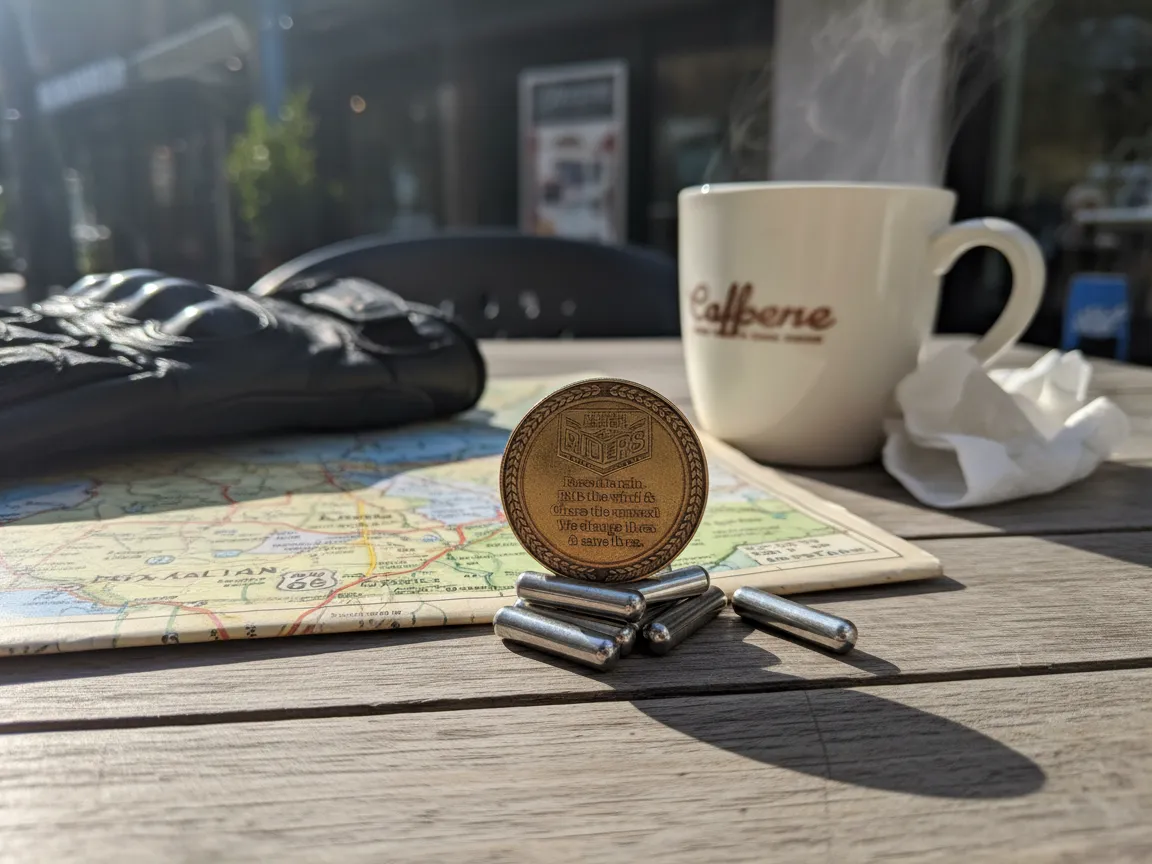 American Legion Post 211 Riders Challenge Coin with Inspirational Quote ...