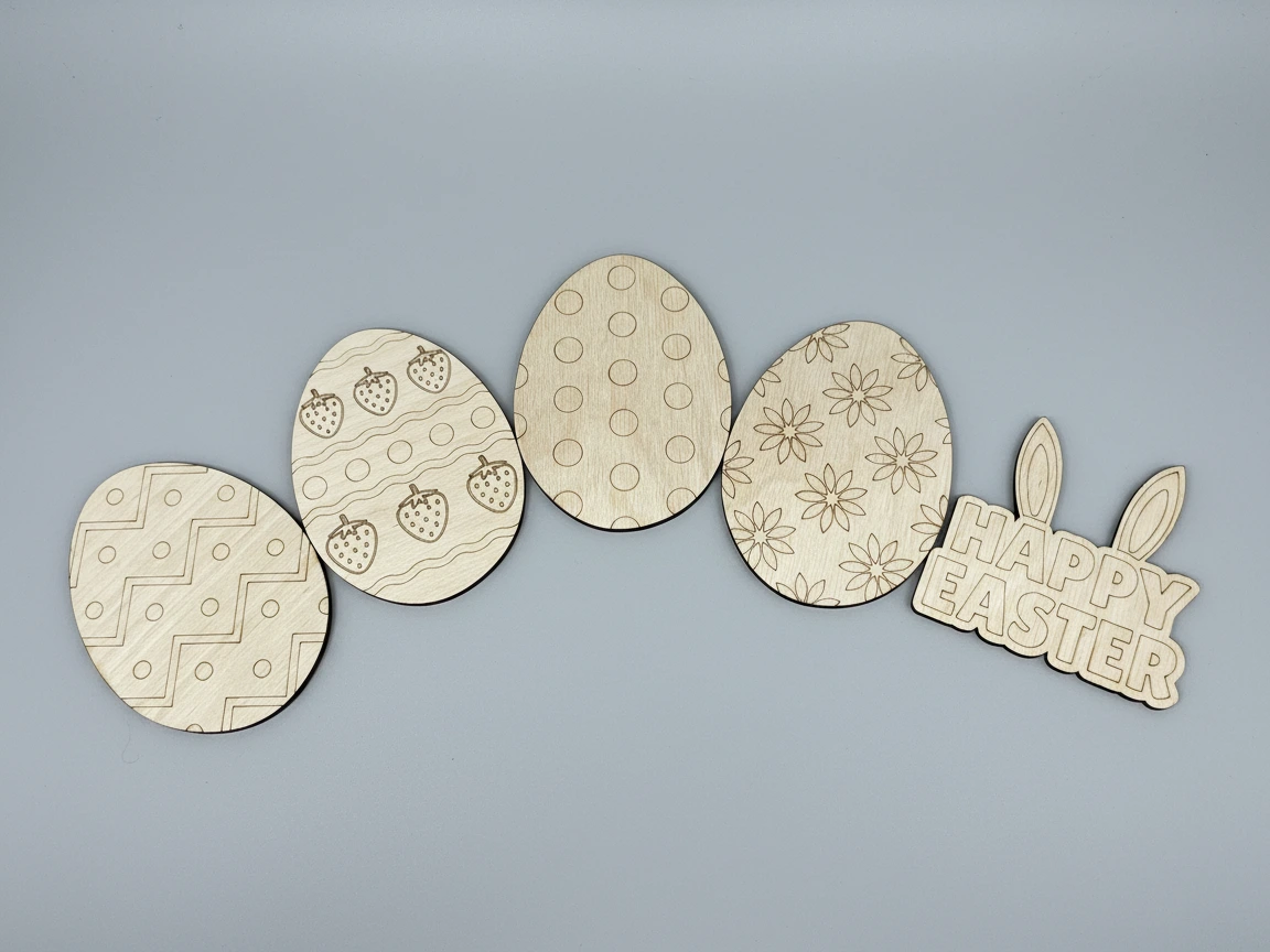 Wooden Easter Egg Crafts | Free Files - Atomm