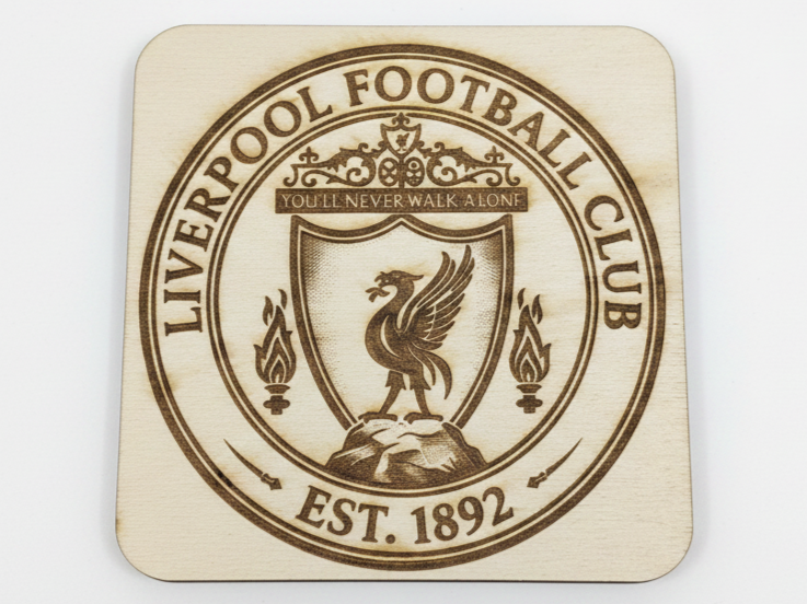 Liverpool Football Club Wooden Coaster | Free Files - Atomm