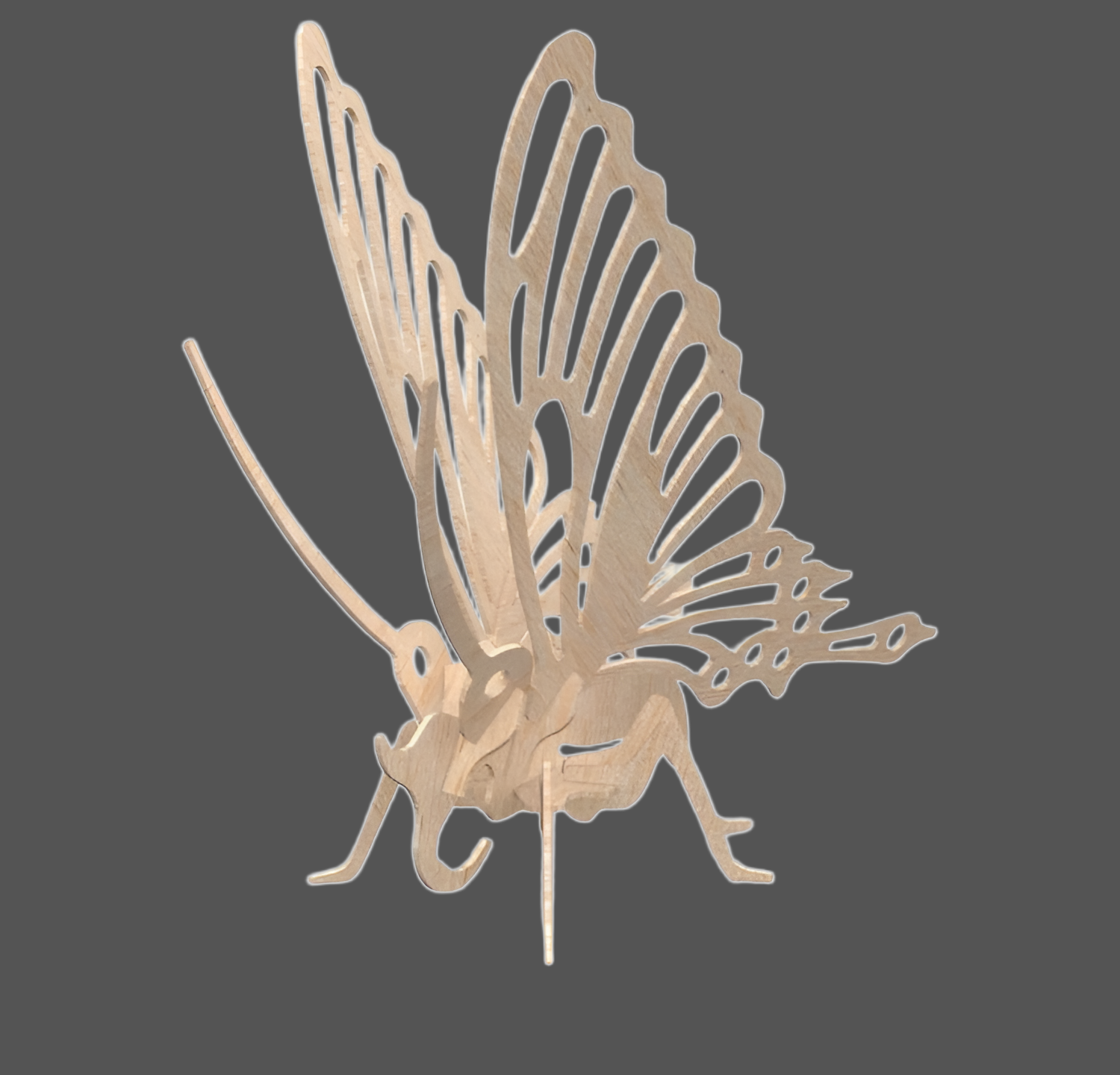 Laser Cut Butterfly 3D Puzzle DXF File | Free Files - Atomm