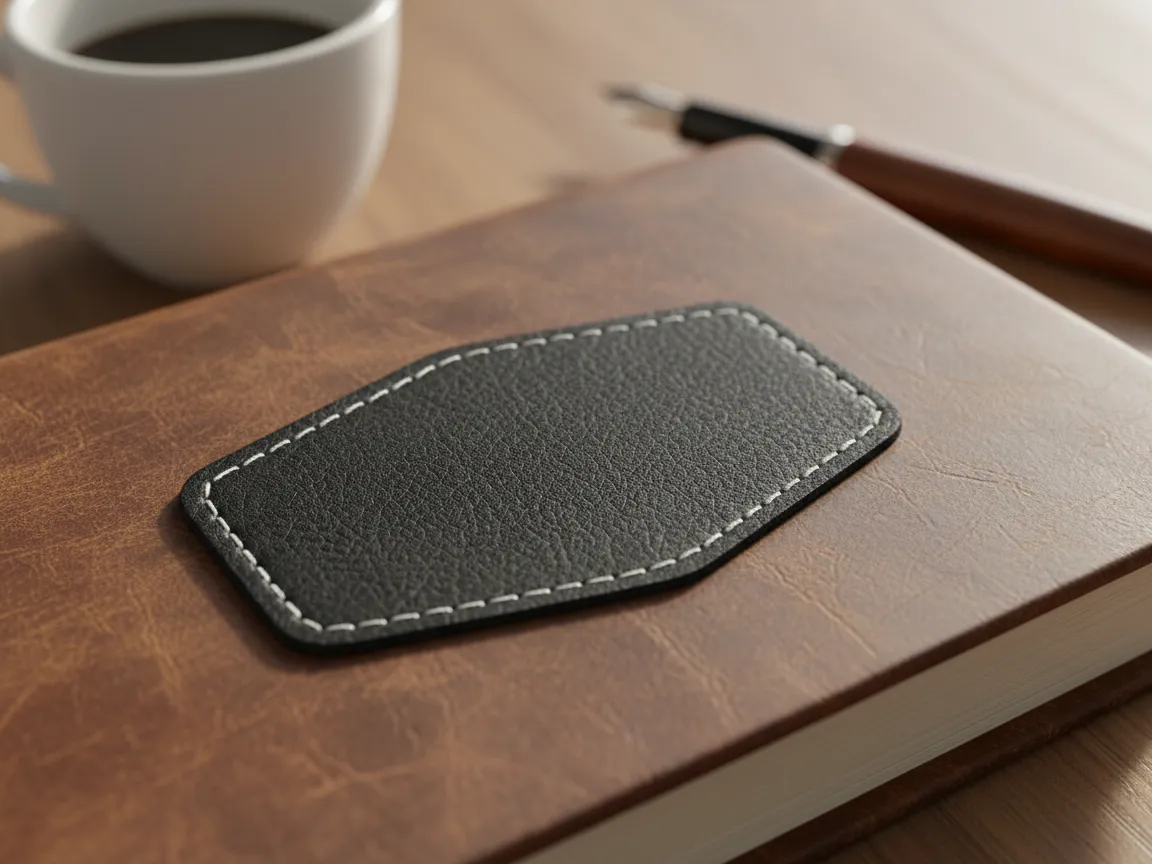 Polygon Leather Patch | Free Files - Atomm
