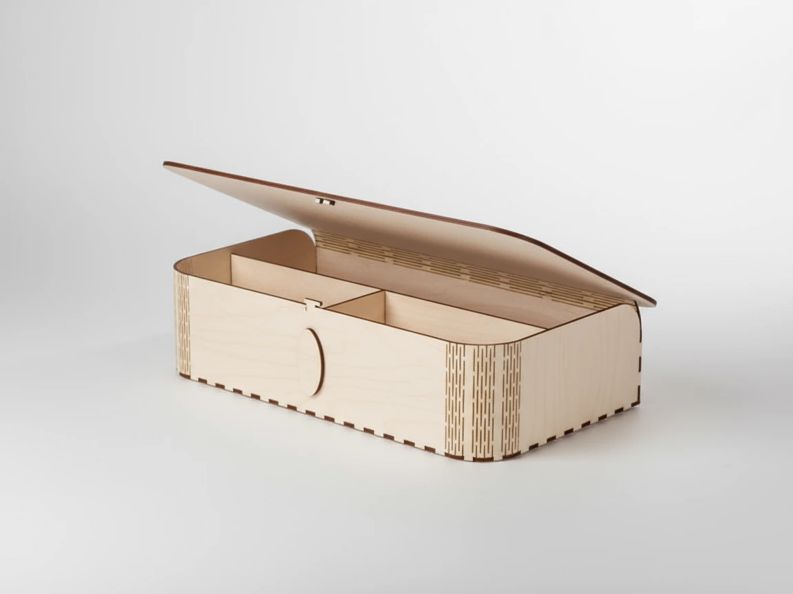 Laser Cut Wooden Storage Box | Free Files - Atomm