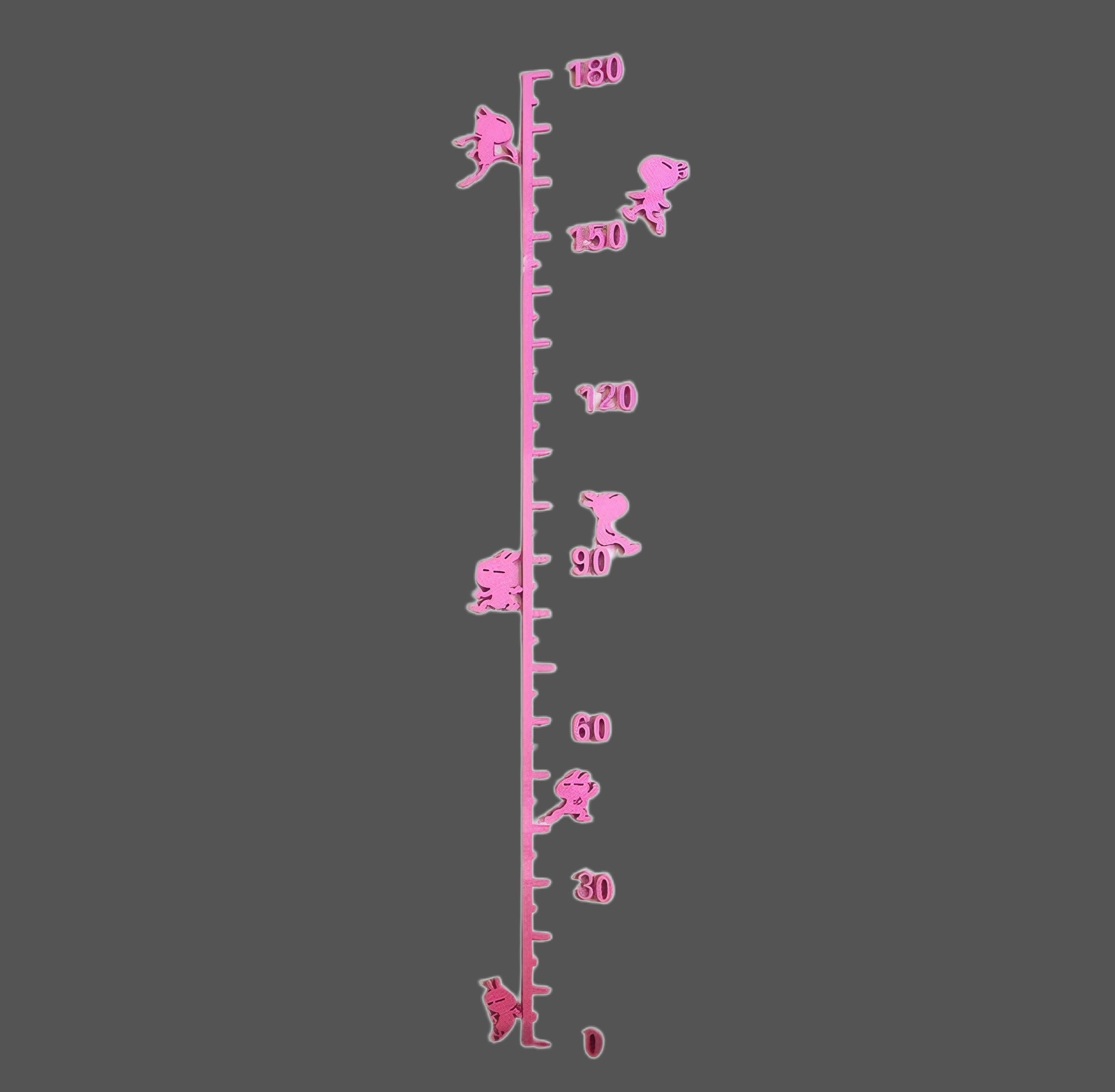 Laser Cut Height Marker Wall Height Chart Free Vector | Free Files - Atomm