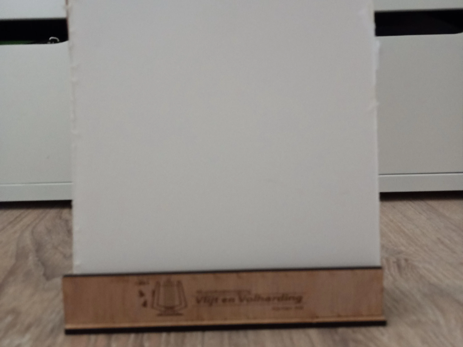 Laser Cut Wooden flyer Holder