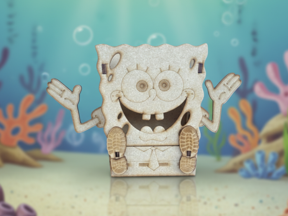 Spongebob Pencilholder | Free Files - Atomm