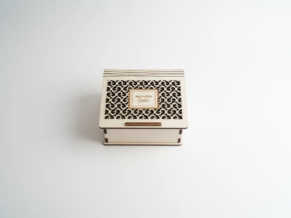 Laser Cut Wooden Decorative Box Ma Petite Boite | Free Files - Atomm