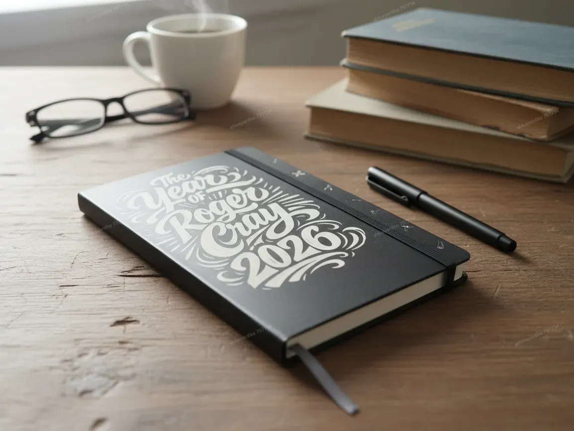 Laser Engraved Personalized 2026 Black Hardcover Notebook | Free Files ...