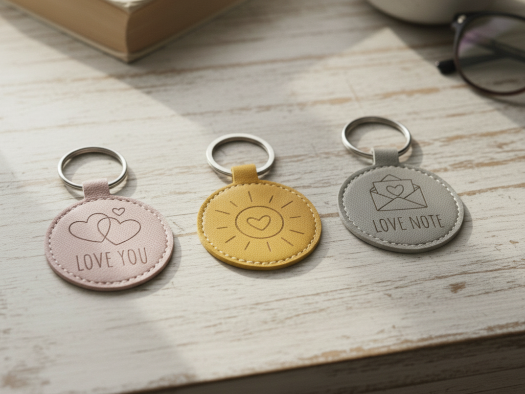 Set of 3 Love Keychains | Free Files - Atomm