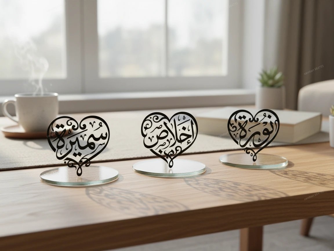 Arabic Name Calligraphy Laser Cut Designs Bundle | Islamic Art SVG DXF ...