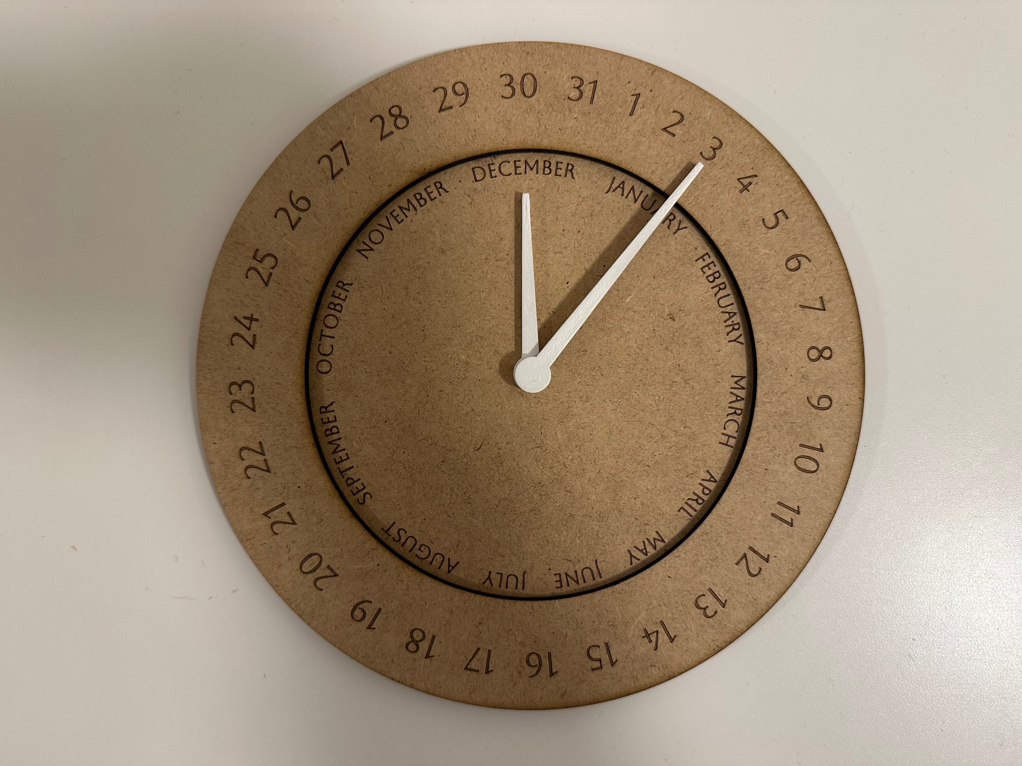 Rotating Wheel Calendar | Free Files - Atomm