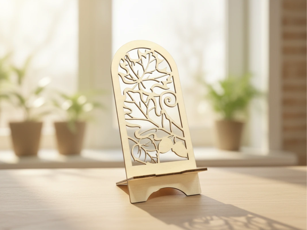 Stand with leaf design pattern | Free Files - Atomm
