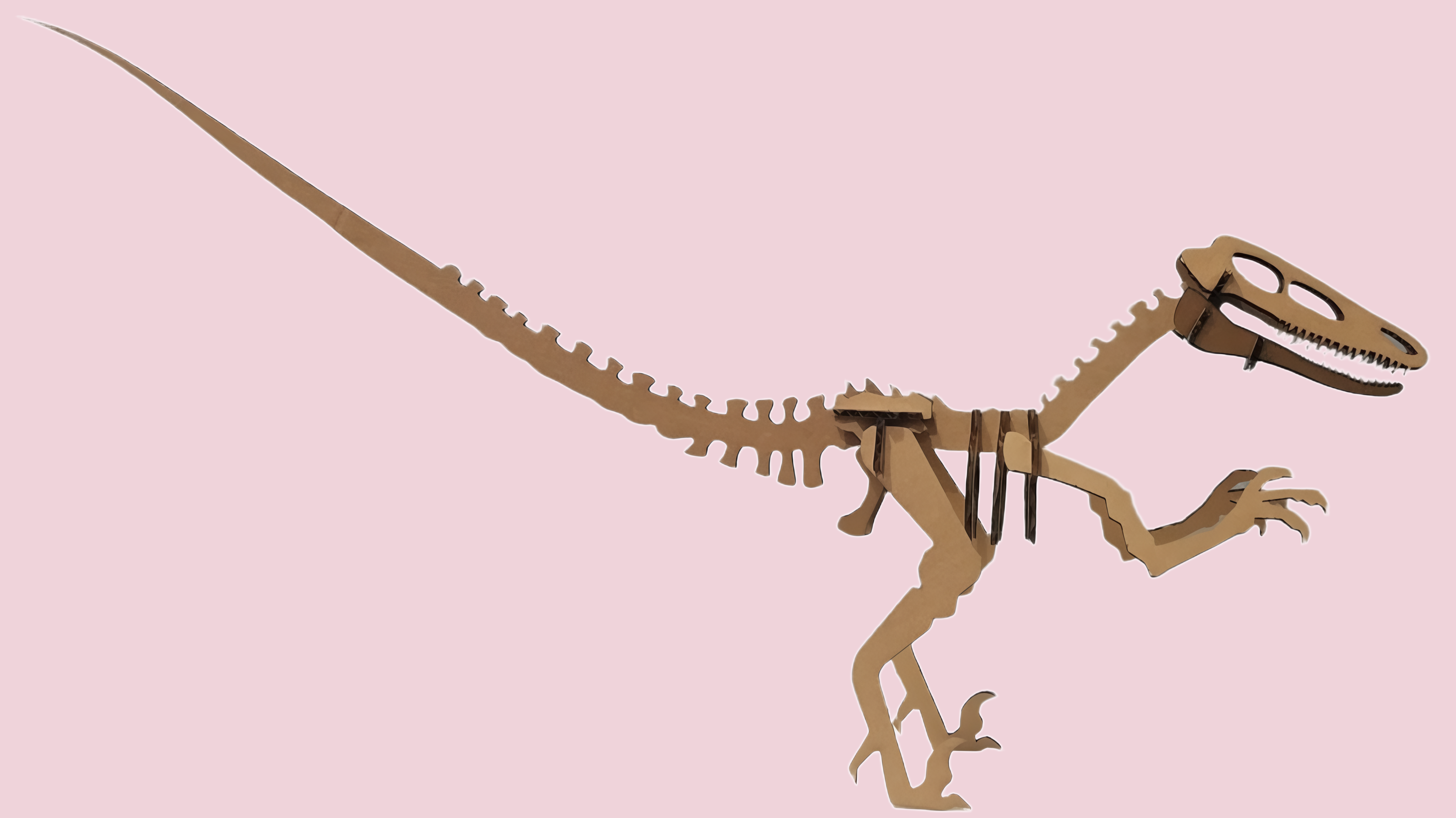 Laser Cut Raptor Dinosaur Velociraptor DXF File | Free Files - Atomm