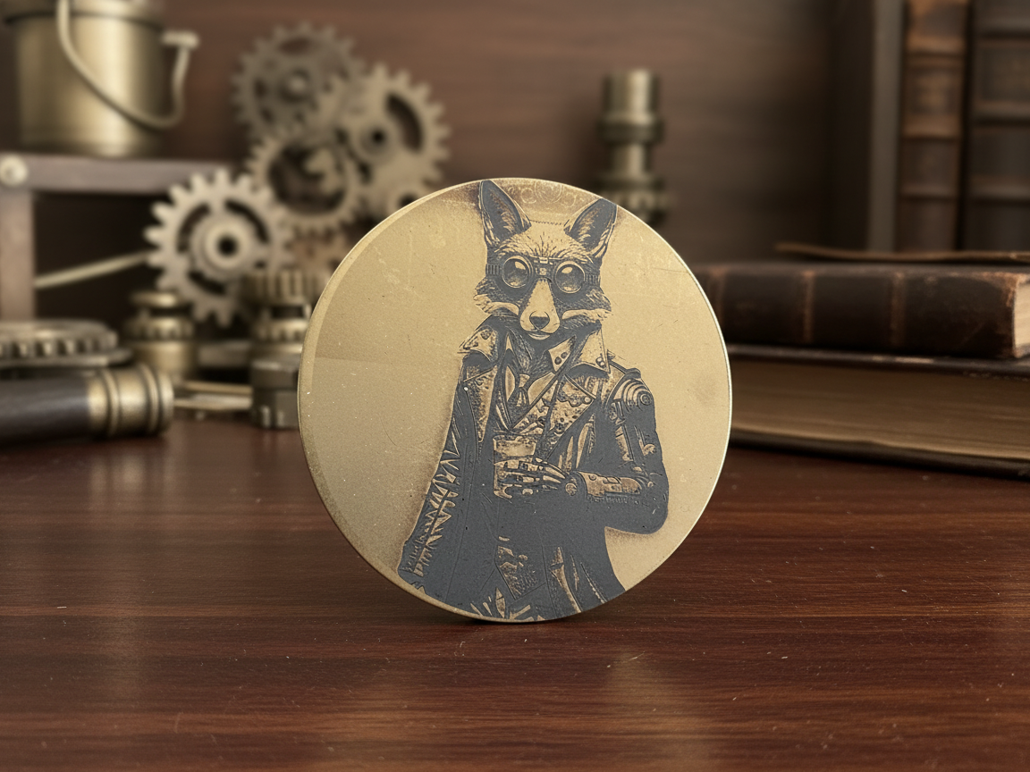 Cyberfox coaster | Free Files - Atomm