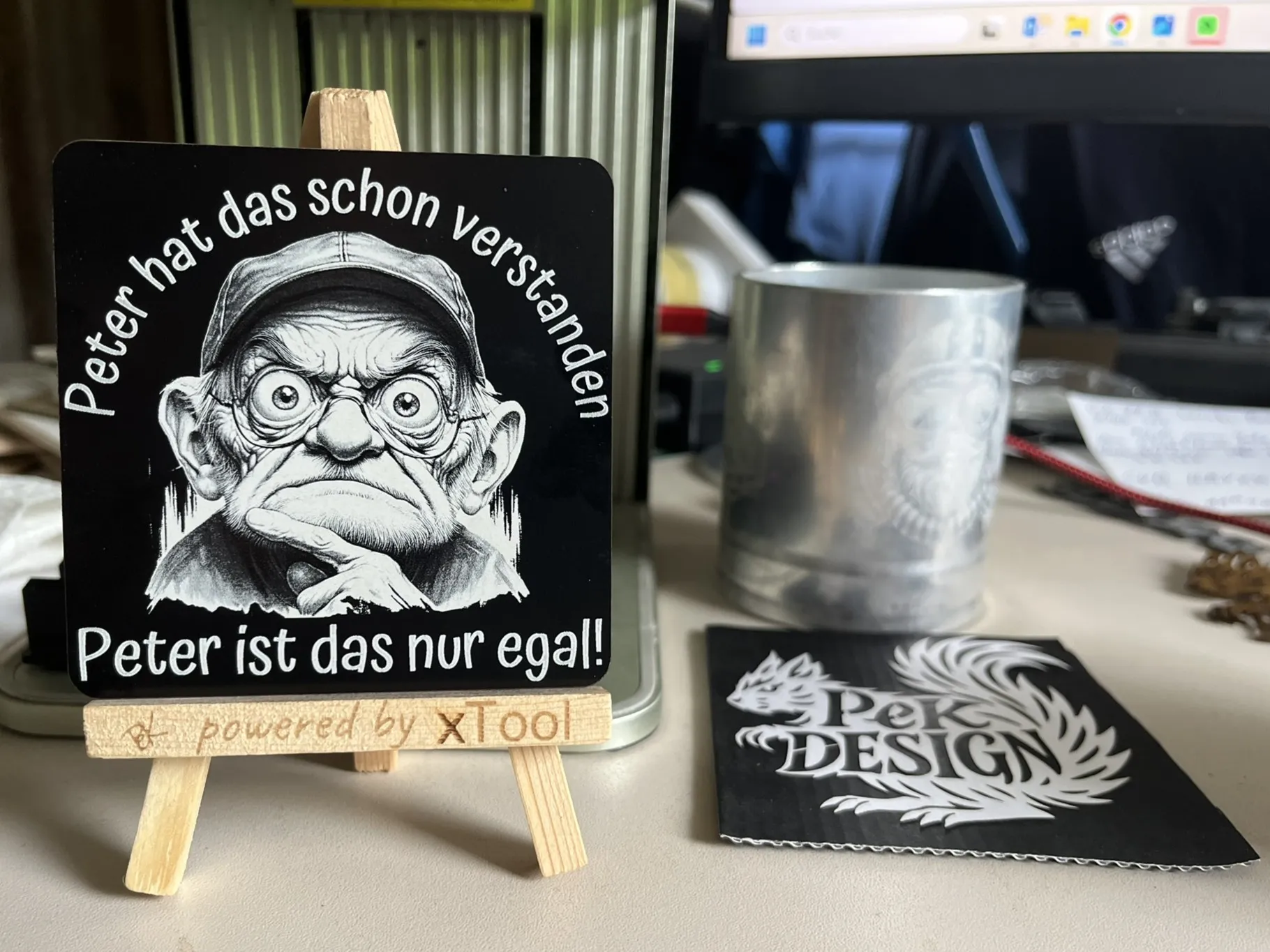 F1 IR Laser Engraved AI Pic for Rock coaster, Acryl and Laser engraving ...