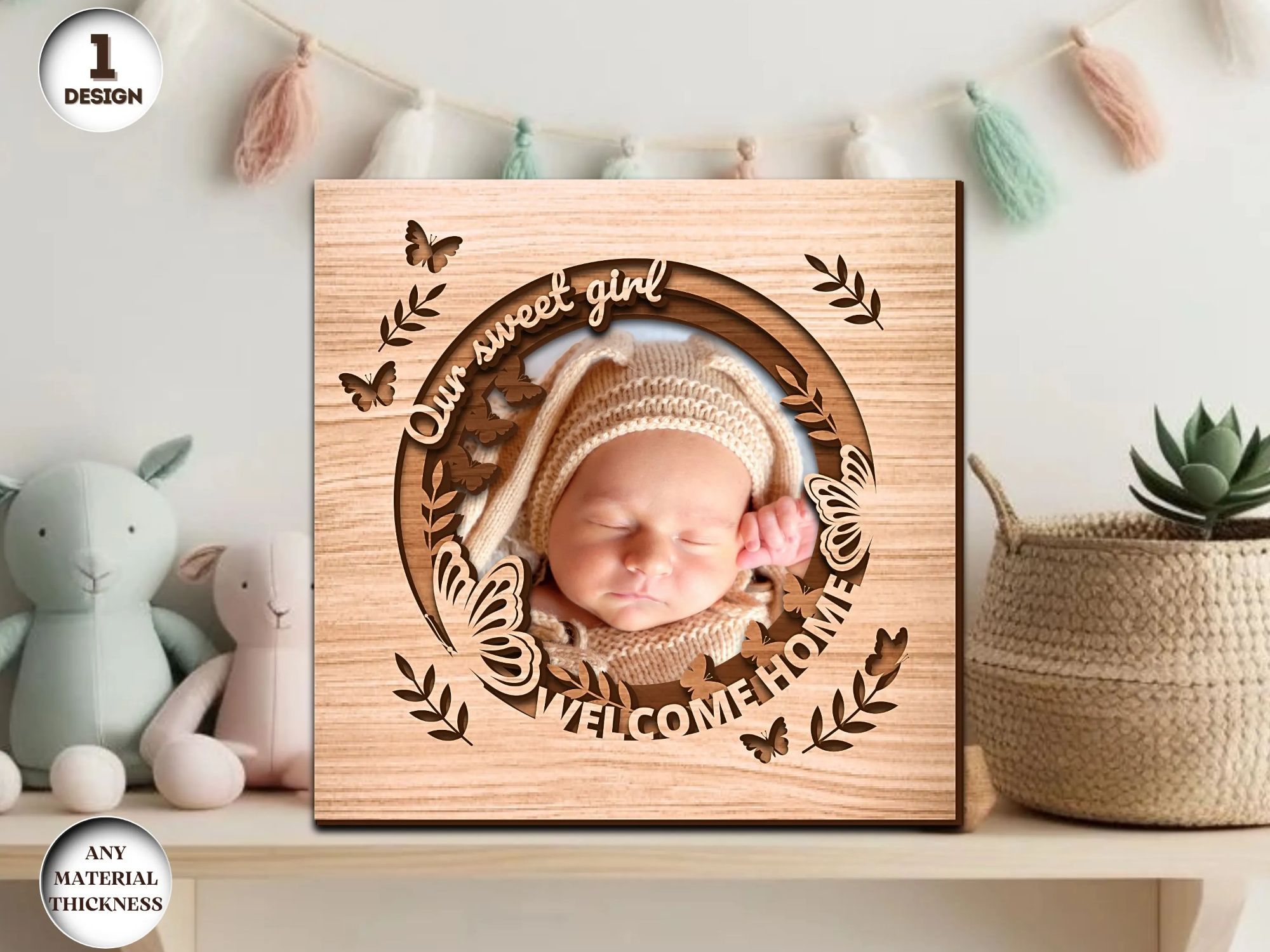 Shadow Box Frame Laser Cut | Ready to Use Files - Atomm