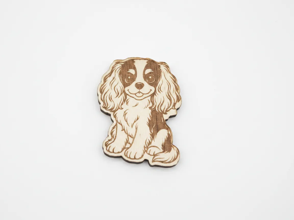 Spaniel wood cutoutmagnet | Free Files - Atomm