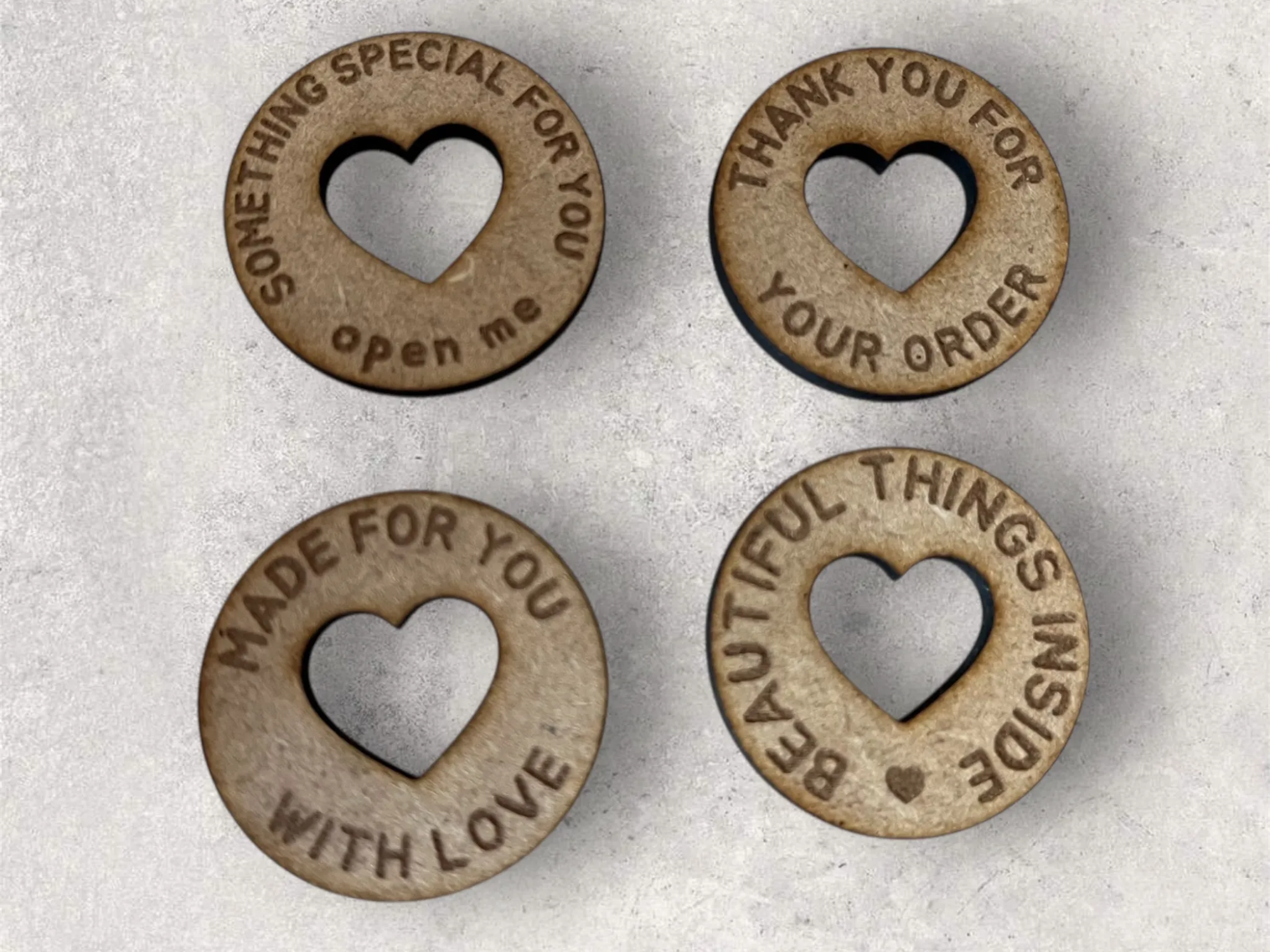 Laser cut and engrave | Etiquetas para envolver tus paquetes | Free ...
