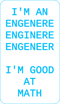 I'm an engineer (funny quote) | Free Files - Atomm