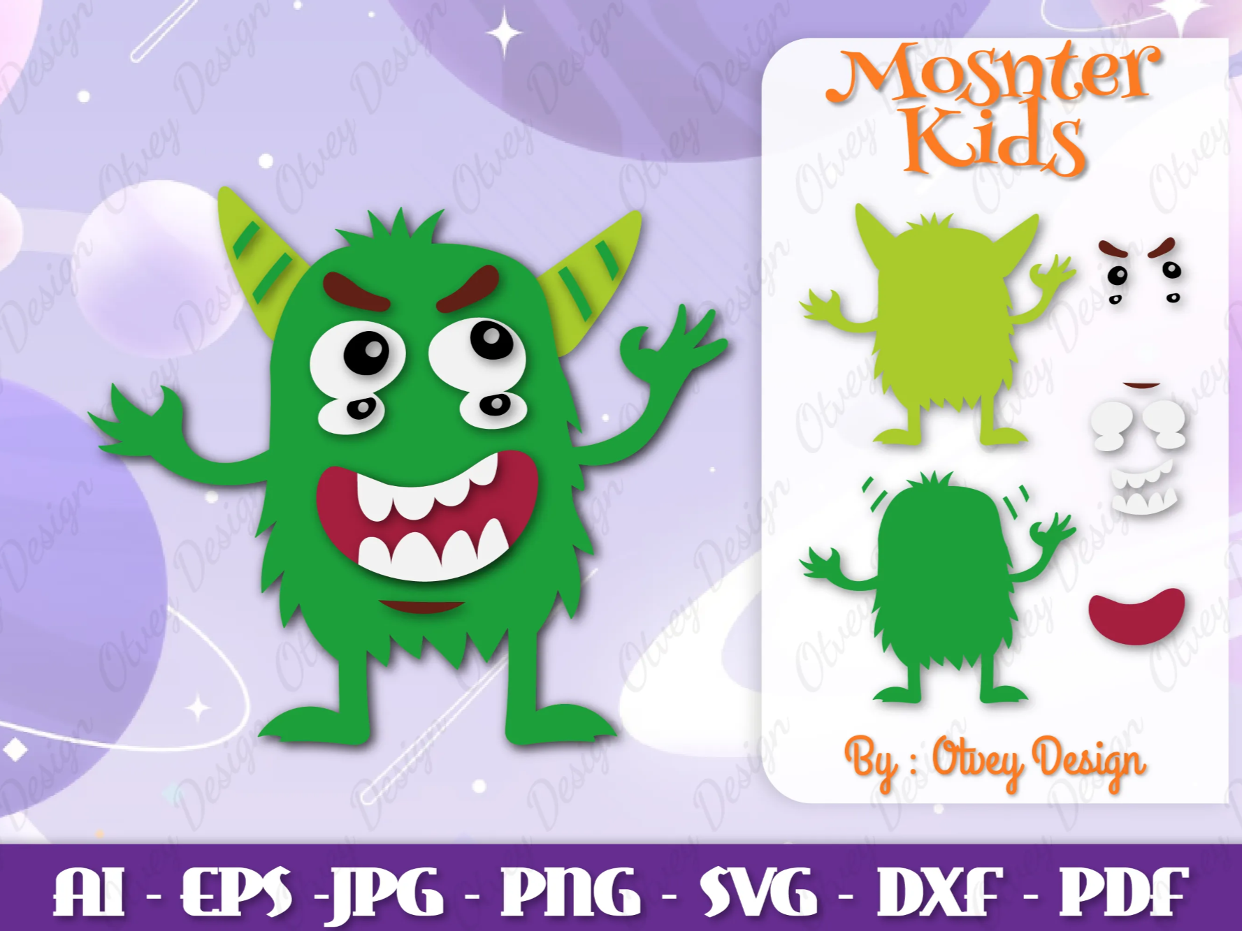 Laser cut and engrave | Monster Kids SVG, Funny Monster SVG | Ready to ...