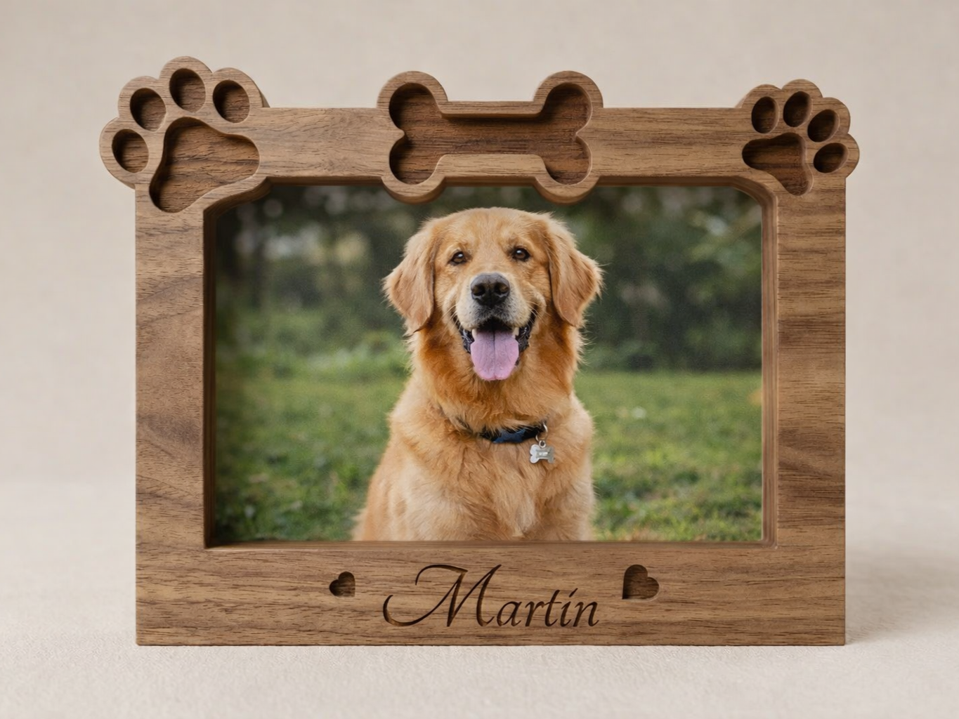 Pet Dog Frame - Laser Cut & Engraving Template | Atomm